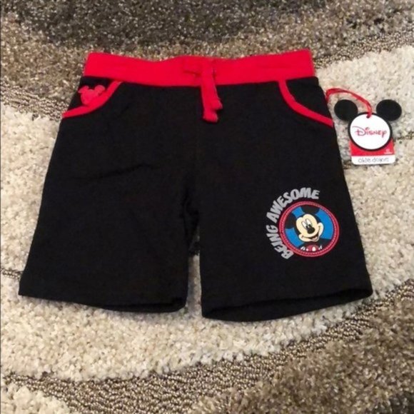 Disney | Bottoms | Disney Mickey Mouse Being Awesome Shorts | Poshmark